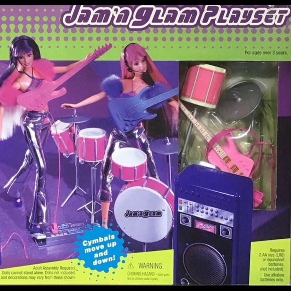Barbie | Toys | Barbie Jam N Glam Band Play Nwt | Poshmark